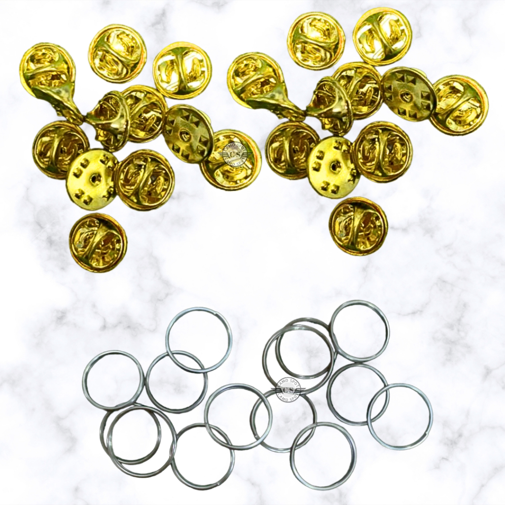 PIN BUTTERFLY DAN RING UNTUK BUTANG BAJU BESI READY STOCK | Shopee Malaysia