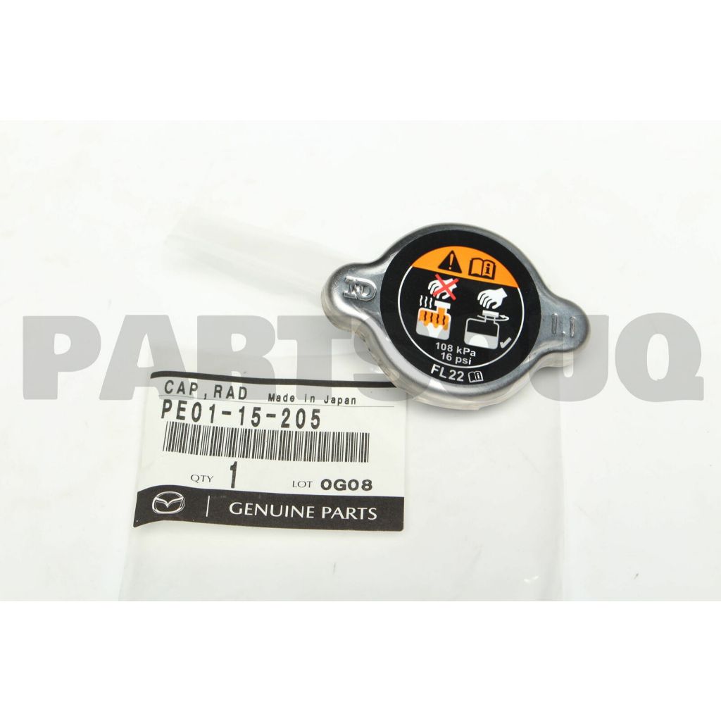 MAZDA 2 / CX3 / CX5 SKYACTIV -ORIGINAL RADIATOR CAP 108 KPA / 16 PSI [PE01-15-205] | Shopee Malaysia