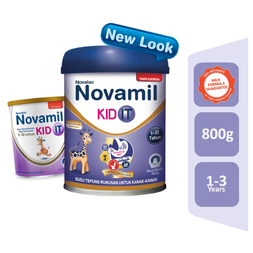 Novamil Kid IT (1-10 Years Old) 800g | Shopee Malaysia