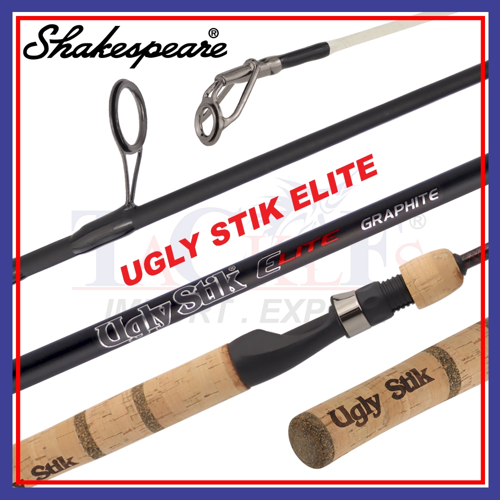 Ugly Stik Elite Graphite USESP Joran Pancing Spinning 5'0-7'0 kaki ...