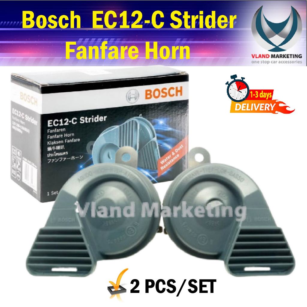 100% ORIGINAL BOSCH BM Horn EC12-C Strider Car BM Horn | Shopee Malaysia