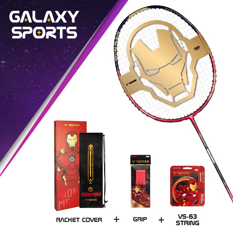 VICTOR IRON MAN METALLIC GB D BADMINTON RACKET | Shopee Malaysia