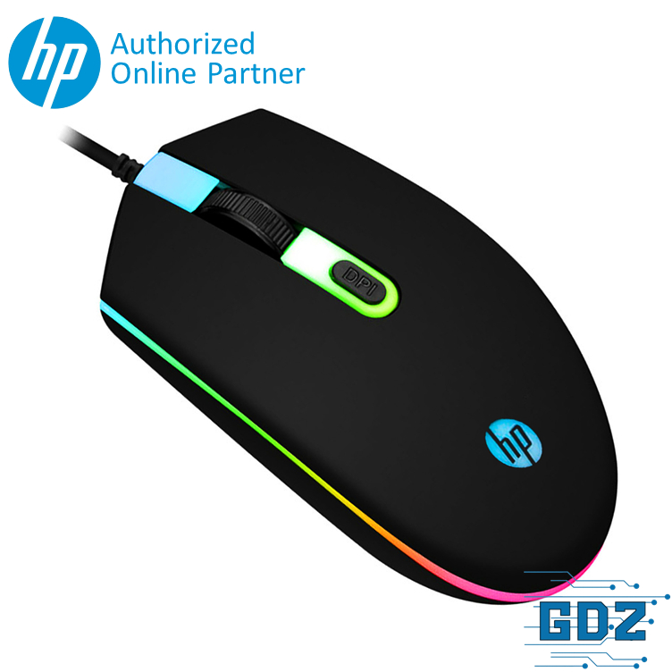Original HP M180 Optical USB Wired Gaming Mouse 1000 DPI 1600 DPI Cool Mixed light | Shopee Malaysia