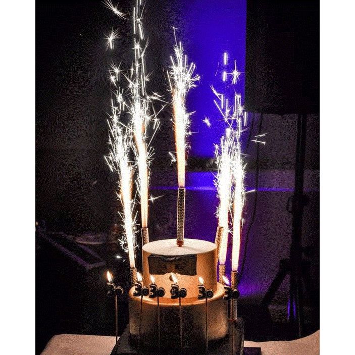 Sparkling Firework Candle Happy Birthday Hari Jadi Lilin Cake Bunga Api ...