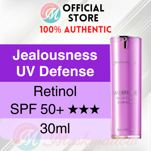 Ready Stock - Jealousness UV Defense Retinol Cream SPF50+★★★ 30ml 婕洛妮丝 鸢尾花A醇防晒素颜霜SPF50+★★★ 30ML ...