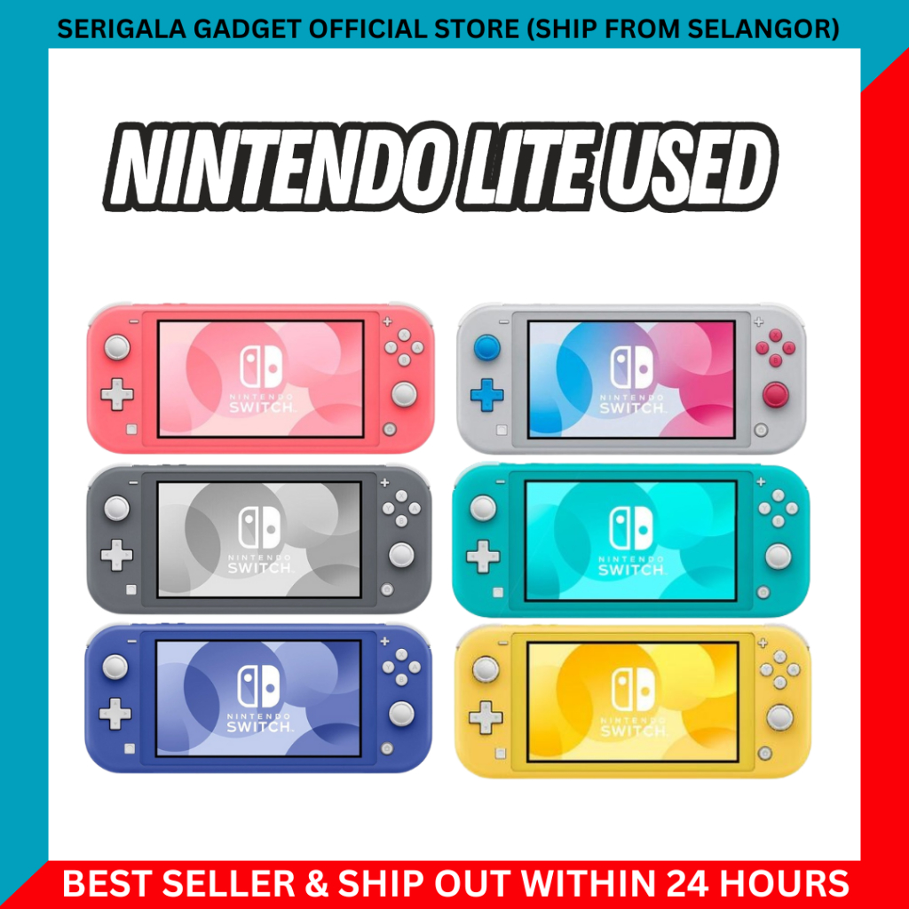 Preowned Nintendo Switch Lite Console (1 Month Warranty) | Shopee Malaysia