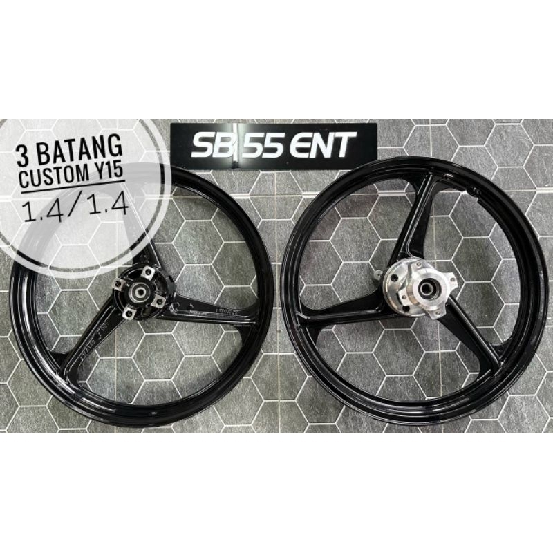 SPORTRIM 3 BATANG HUB CUSTOM PNP LC 5S/125/LCV8 Y15/Y16🔥 | Shopee Malaysia