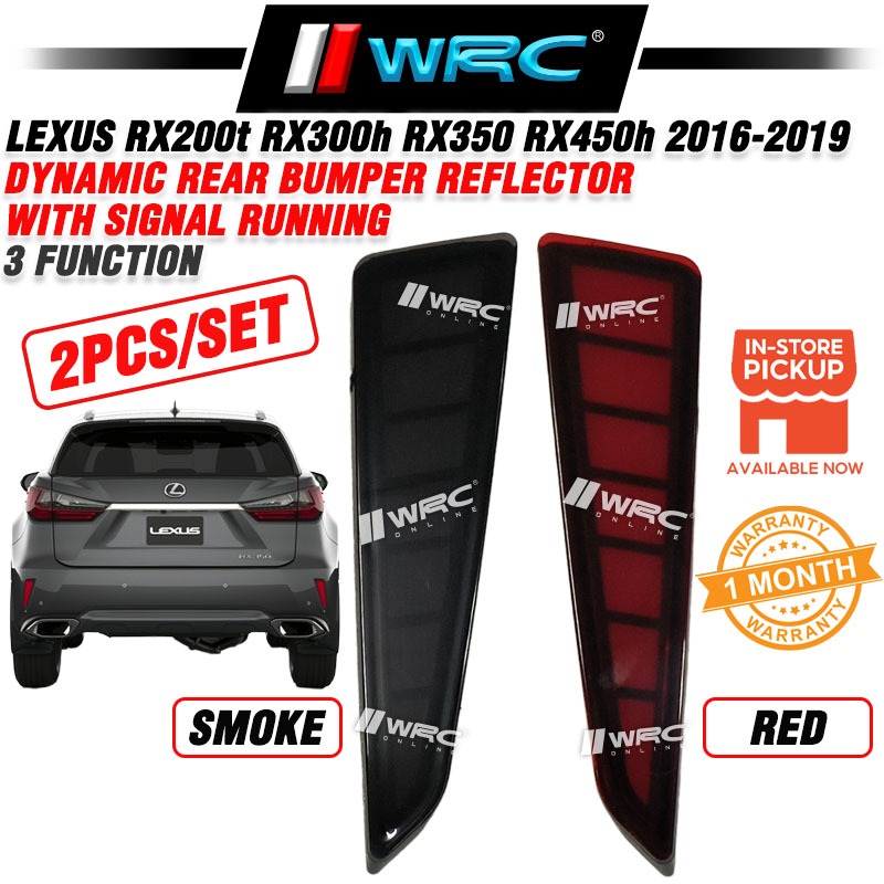 Lexus RX200t RX300h RX350 RX450h 2016 - 2019 Dynamic Rear Bumper ...