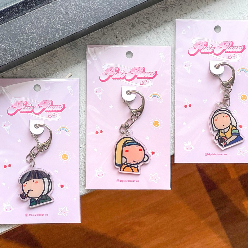 🎀 keychain - art meme 🎀 | Shopee Malaysia