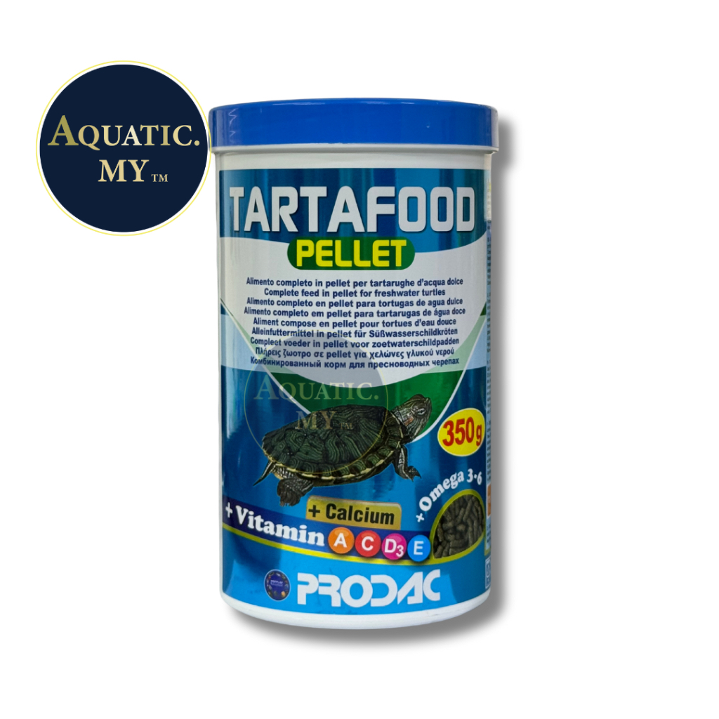 Prodac Tartafood Pellet Turtle Pellet 350g /Makanan kura kura | Shopee ...