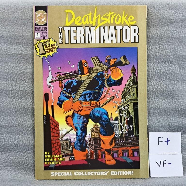 Deathstroke the Terminator #1 2nd Print (DC Comics) FIRST Issue (Marv ...
