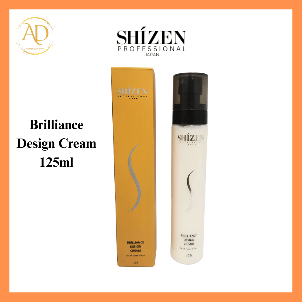 SHIZEN S25 Brilliance Design Cream 125ml Hair Frizz Control Maintain ...