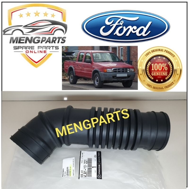 ORIGINAL FORD RANGER WL 2.5 12V NO TURBO AIR HOSE AIR DUST WL81-13-221 ...