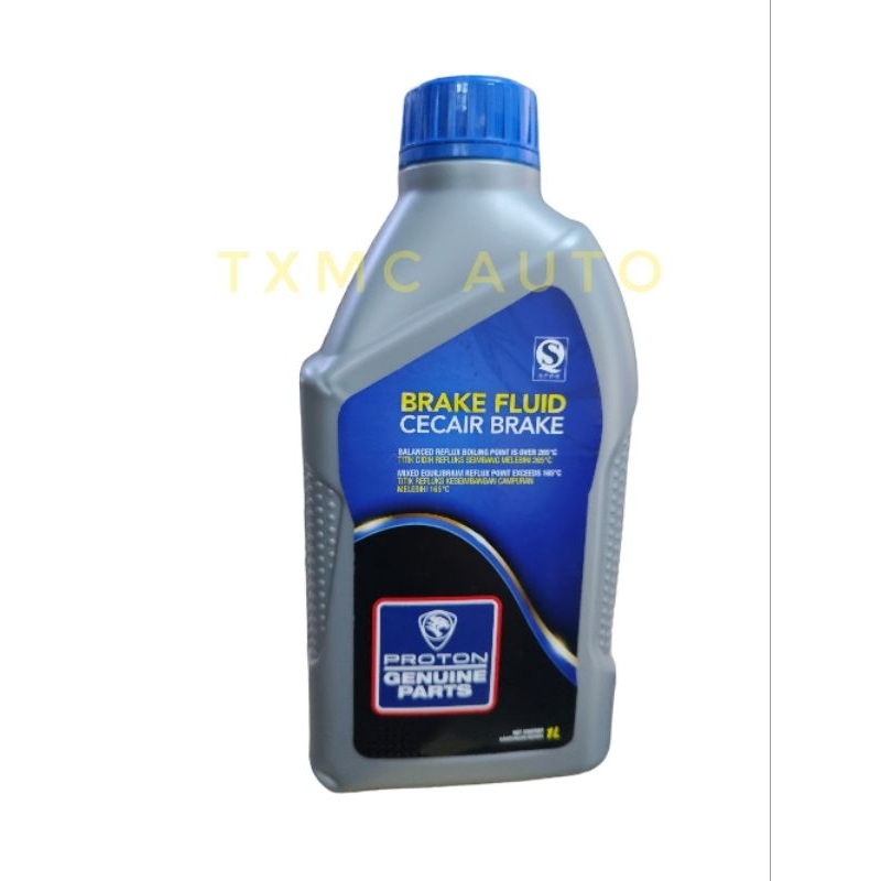 ORIGINAL 1L PROTON BRAKE OIL FLUID DOT4 (FOR PROTON X50 & X70) | Shopee ...