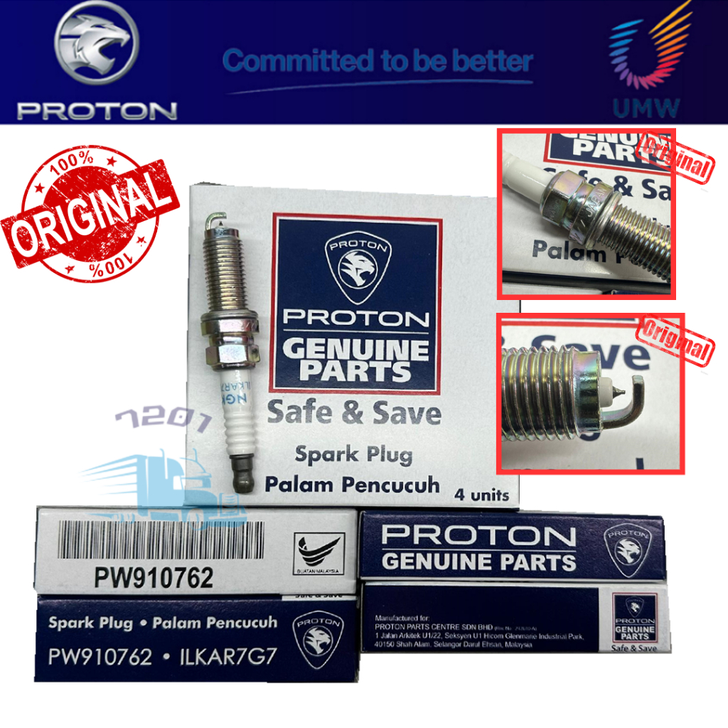 100%ORIGINAL PW910762 PROTON PREVE/ SUPRIMA/ EXORA BOLD TURBO SPARK ...