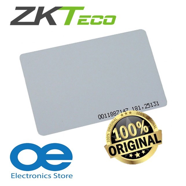 ZKTECO UHF Dual Frequency DF01 / DF02 Card For Long Range Proximity ...