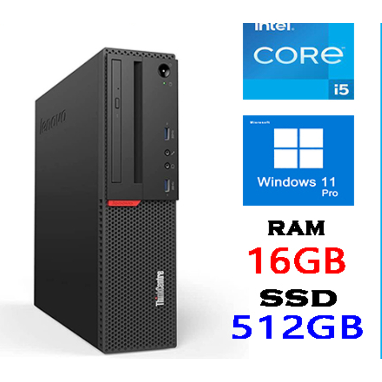 ( 6th gen Gaming ) Lenovo ThinkCentre intel i5 , 120GB - 512GB SSD, W10 ...