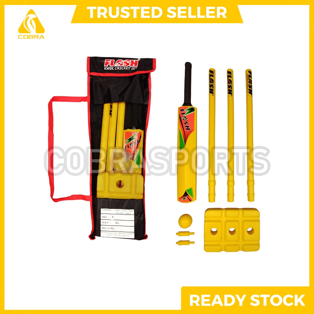 HARIMAYA/FLASH Kwik Cricket Set (Single) | Shopee Malaysia