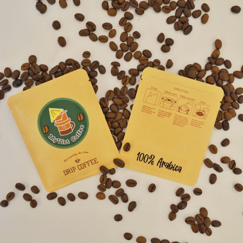 Single Shot 10g Arabica MyViet Coffee Single-Origin 100% Pure Imported ...