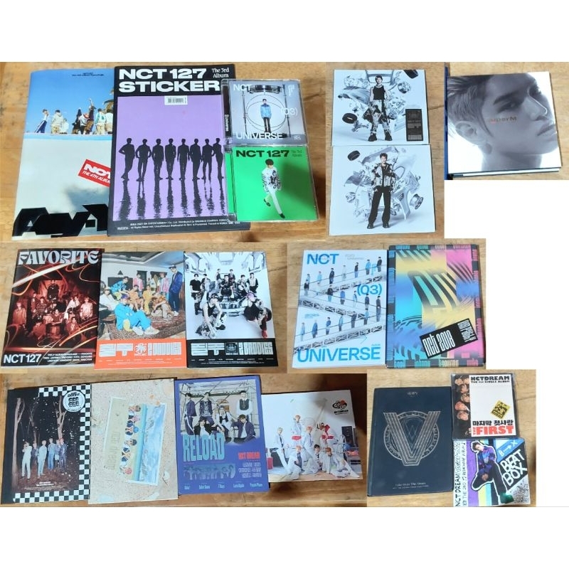 nct 127 dream wayv unsealed 2baddies sticker ay yo universe we young go ...