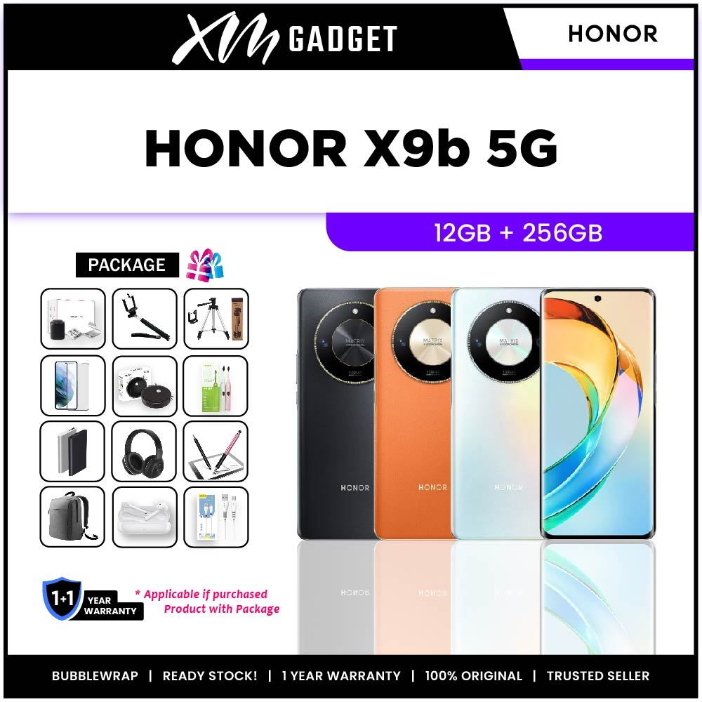HONOR X9b 5G [12GB RAM 256GB ROM] [12GB RAM 512GB ROM] - Original HONOR Malaysia | Shopee Malaysia