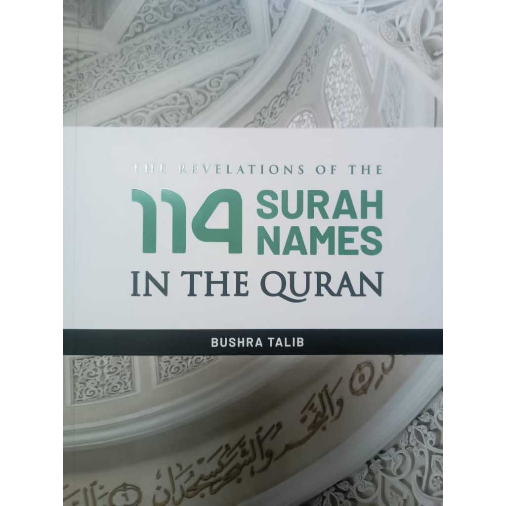 THE REVELATIONS OF THE 114 SURAH NAMES IN THE QURAN | Shopee Malaysia