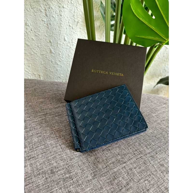 Authentic Bottega Veneta Bi-Fold Wallet Money Clip | Shopee Malaysia