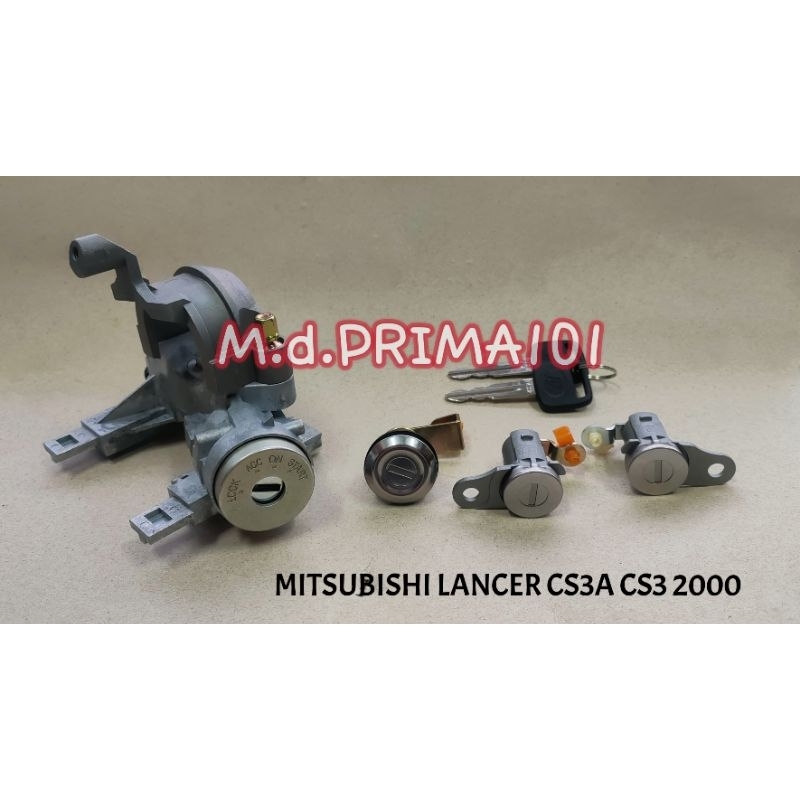MITSUBISHI LANCER CS3A CS3 2000 IGNITION SWITCH LOCK STARTER WITH DOOR ...