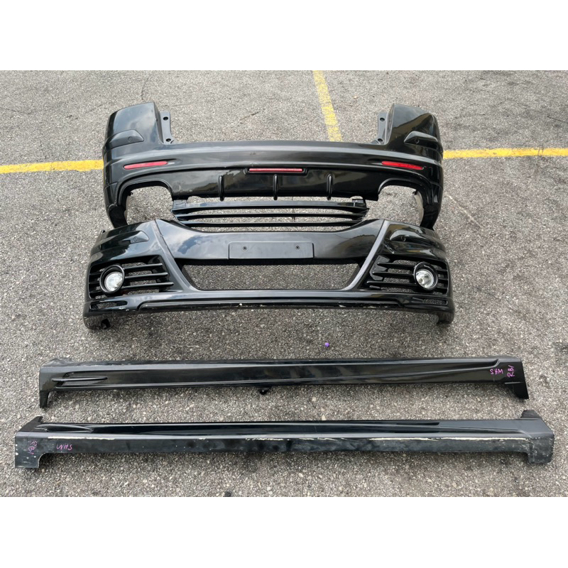 Honda Odyssey RB1 Mugen K-Break Bumper Fiber Set With Side Skirt K24A ...