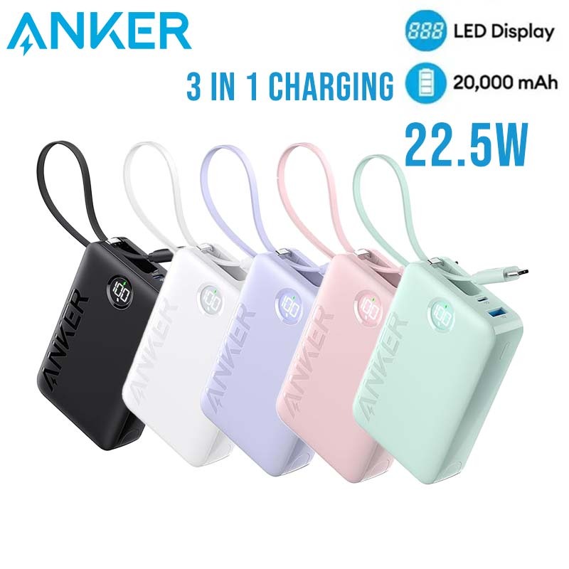 PowerBank Battery Pack Anker A1647 With 20,000mAh 22.5W High Speed ...