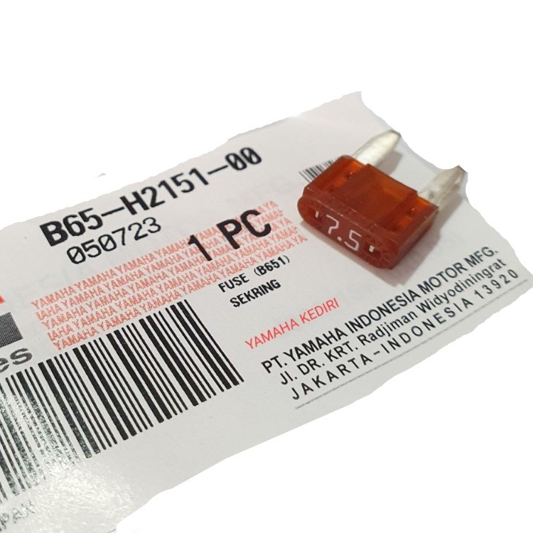 Yamaha NVX Mini Fuse 7.5A - B65-H2151-00 (100% Original) | Shopee Malaysia