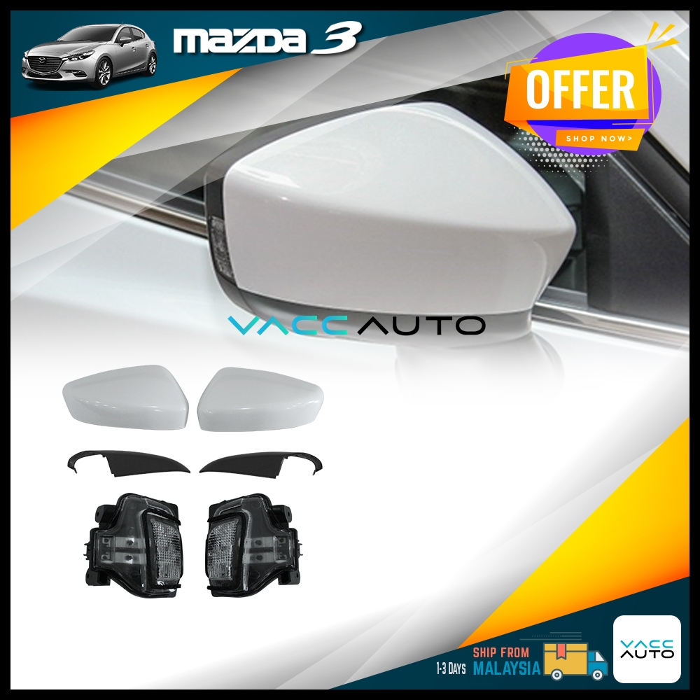 Mazda 3 Axela 2014-2017 Side Mirror Cover Replace Type Signal Lamp ...