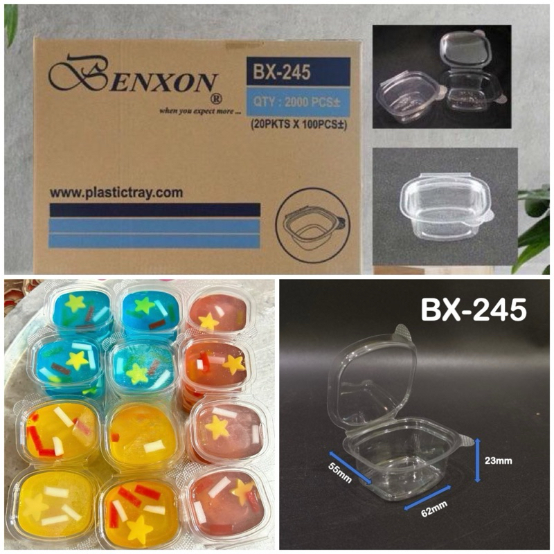 [2000pcs±] Benxon BX-245 / BX245 / 1oz Sauce Container / 1oz Plastic ...