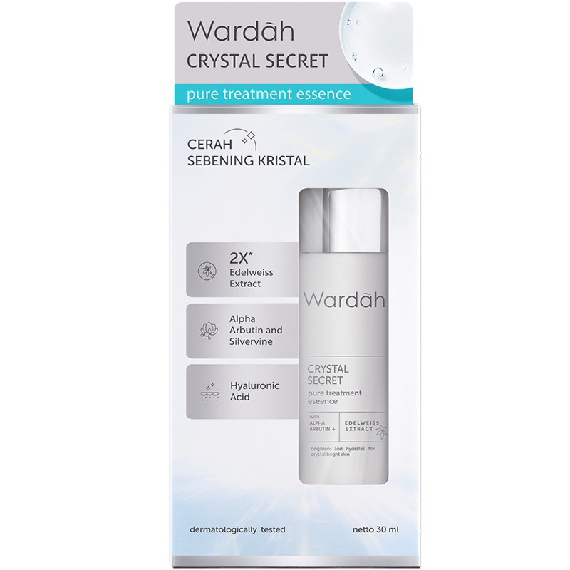WARDAH Crystal Secret Pure Treatment Essence 30ml | Shopee Malaysia