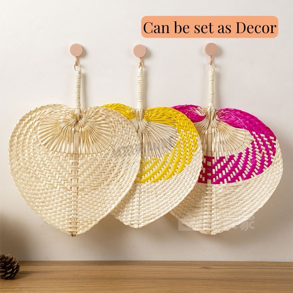 Kipas Tangan Bamboo Buluh Mengkuang Kipas Satay Sate Tradisional Kipas ...