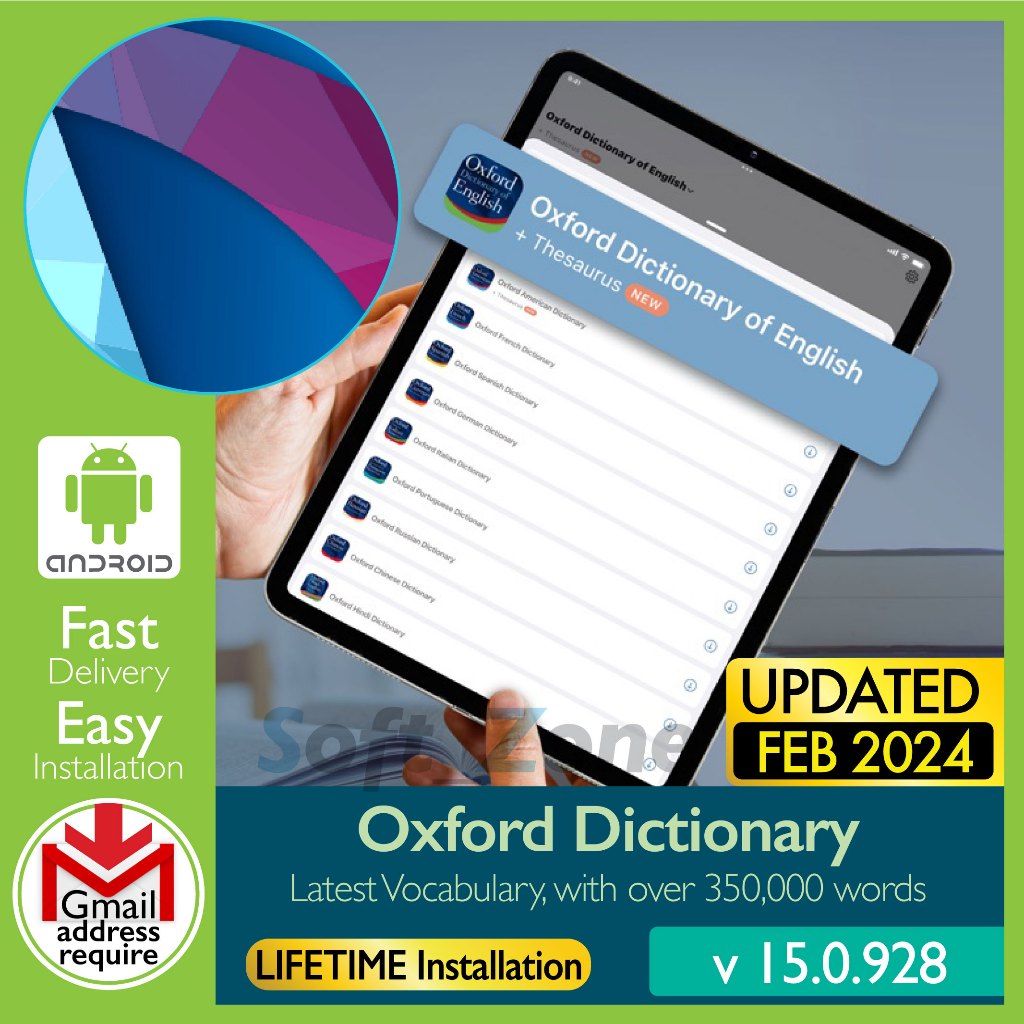 Oxford Dictionary of English v15.0.928 - Latest Vocabulary, with over ...