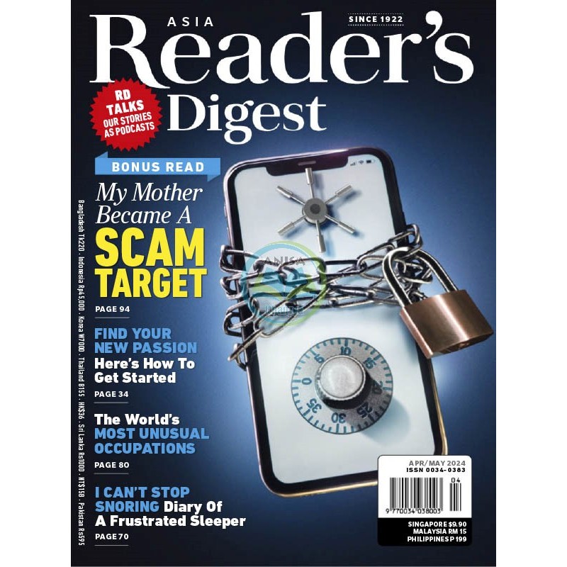 [eMagazine/PDF] Reader's Digest Asia - April/May 2024 | Shopee Malaysia
