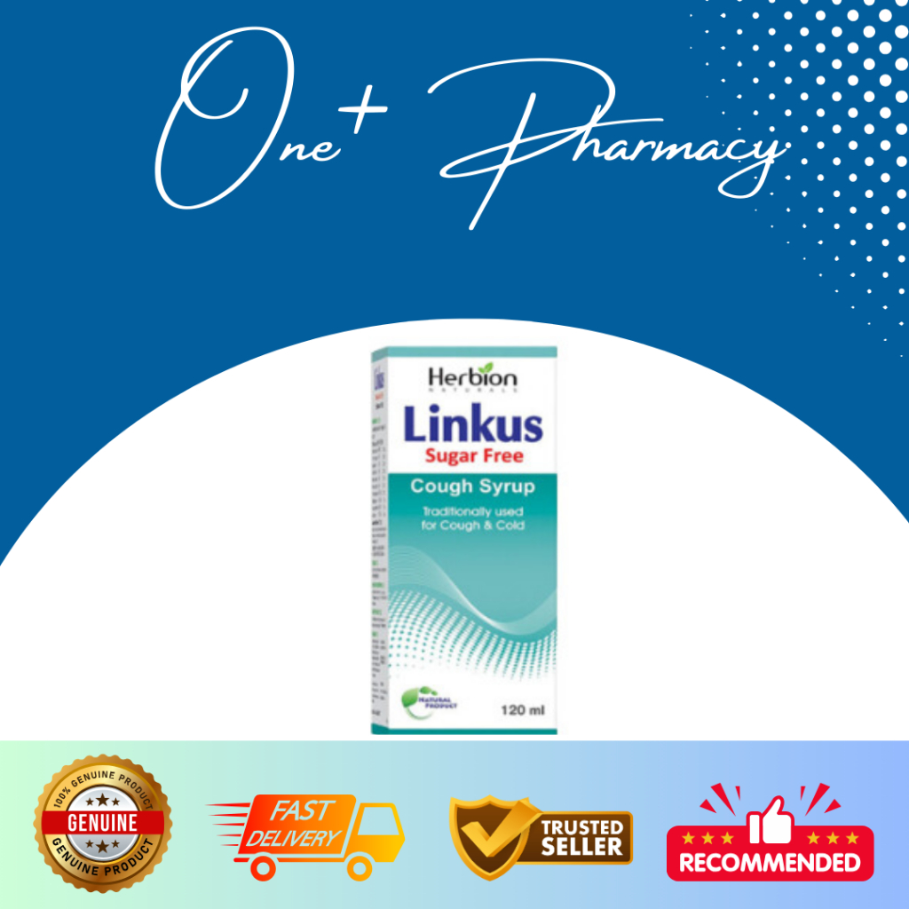 Herbion Linkus Cough Syrup (Sugar Free) 120ml | Shopee Malaysia
