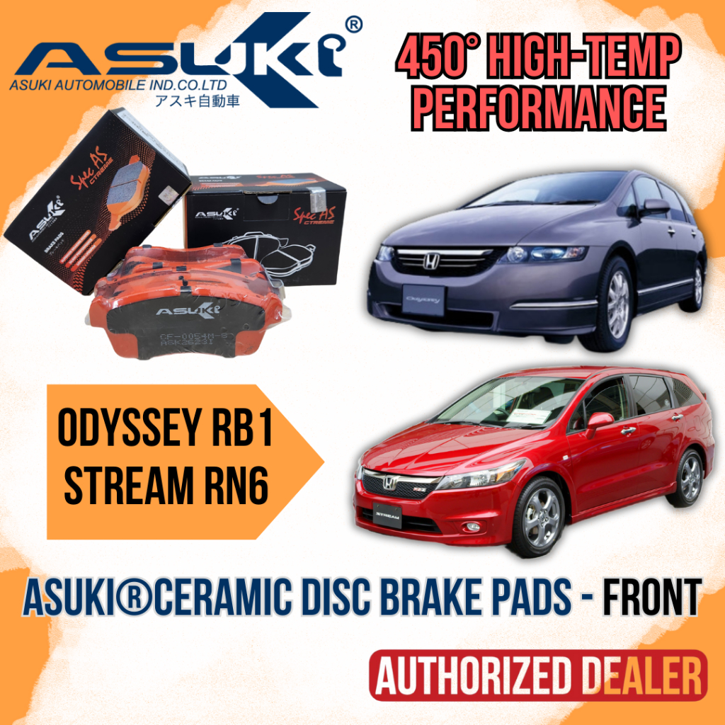 Honda Odyssey RB1 RB2 RB3 RB4 Elysion RR1 Stream RN6 - ASUKI *Ceramic ...
