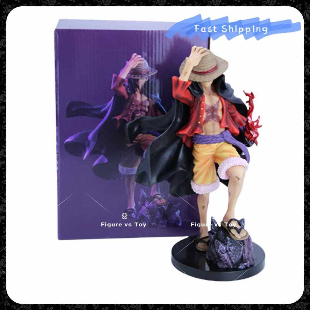 BIG OFFER25CM ONE PIECE LX MAX NEW FOUR EMPEROR LUFFY WANO COUNTRY COPY ...