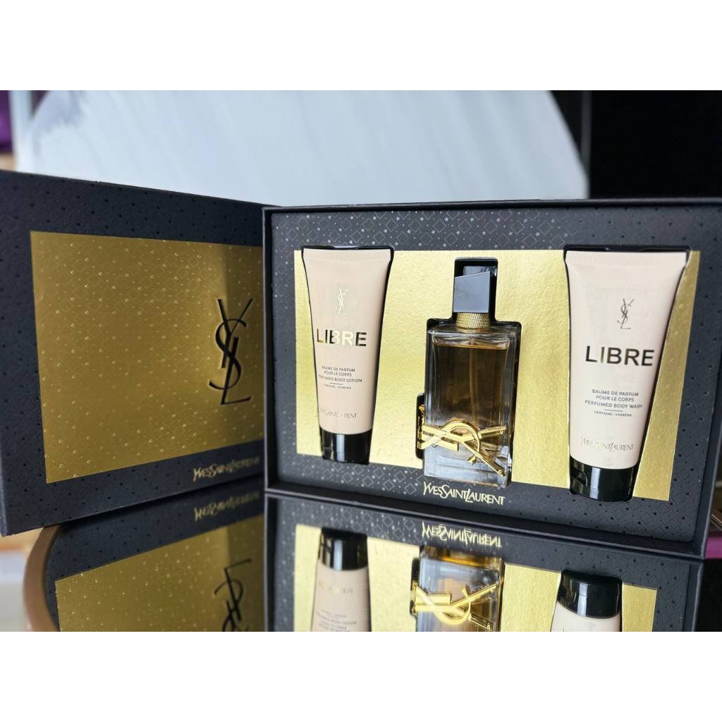 ( ORI ) NEW GIFT SET LIBRE 3IN1 EDP,PERFUMED BODY LOTION & PERFUMED ...