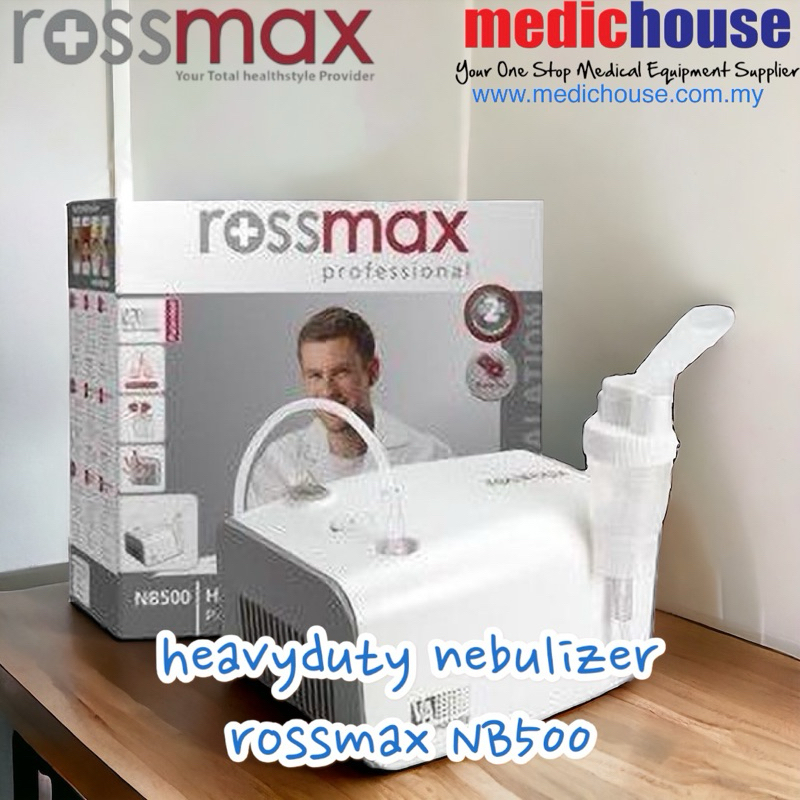 ROSSMAX Heavy Duty Piston Nebulizer Model NB500 | Shopee Malaysia