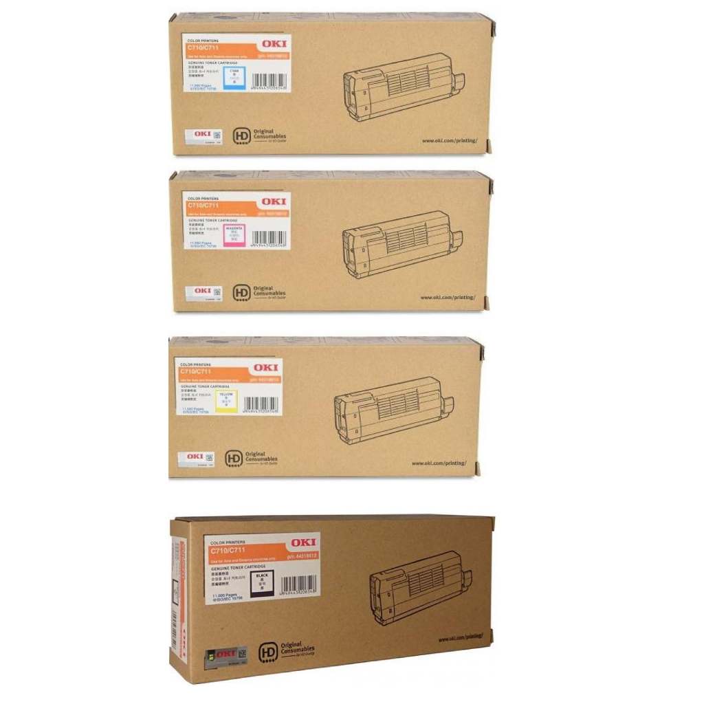 OKI C710/C711 Toner C710 C710n C710dn C711 C711n C711dn C711dtn ...