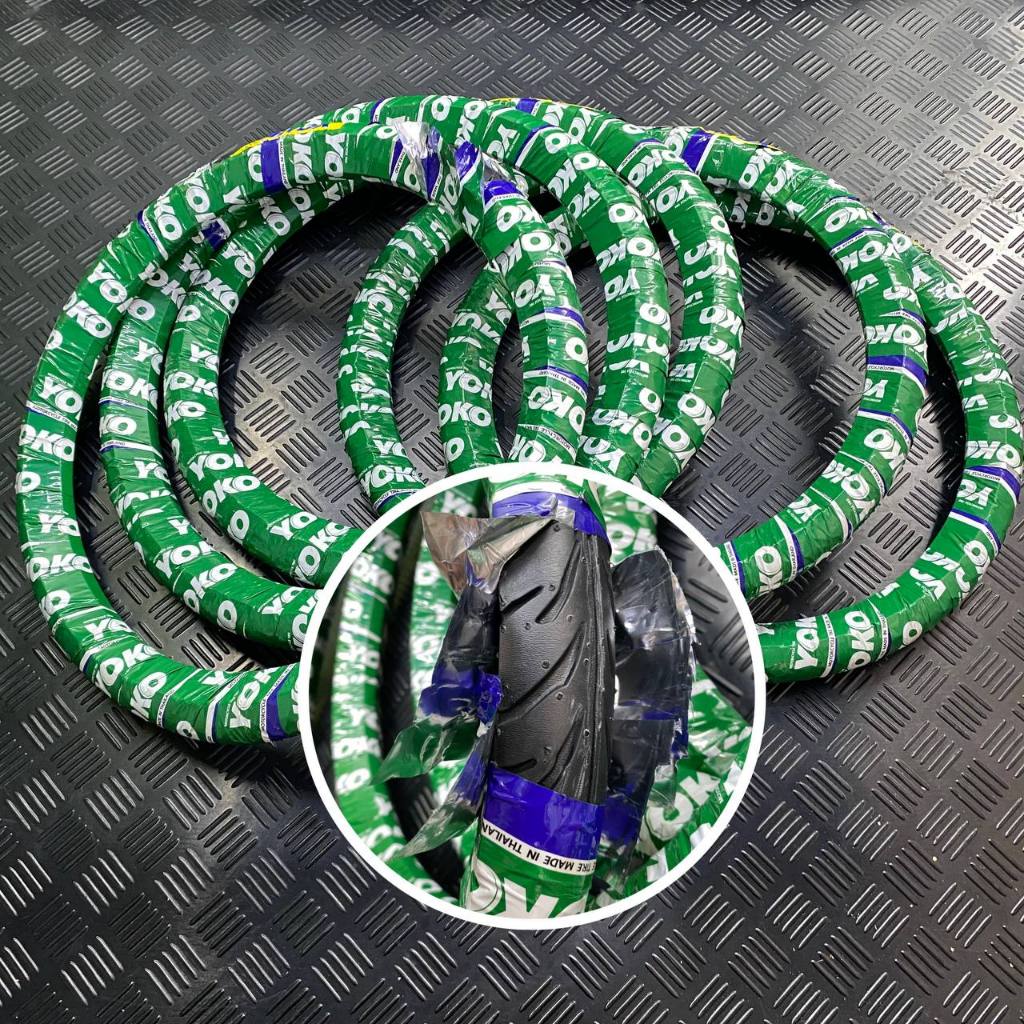 🇹🇭🔥TAYAR MOTOR YOKO SAIZ 17 BUNGA BATTLAX YK39 ORIGINAL THAI 🇹🇭 🔥TUBE ...