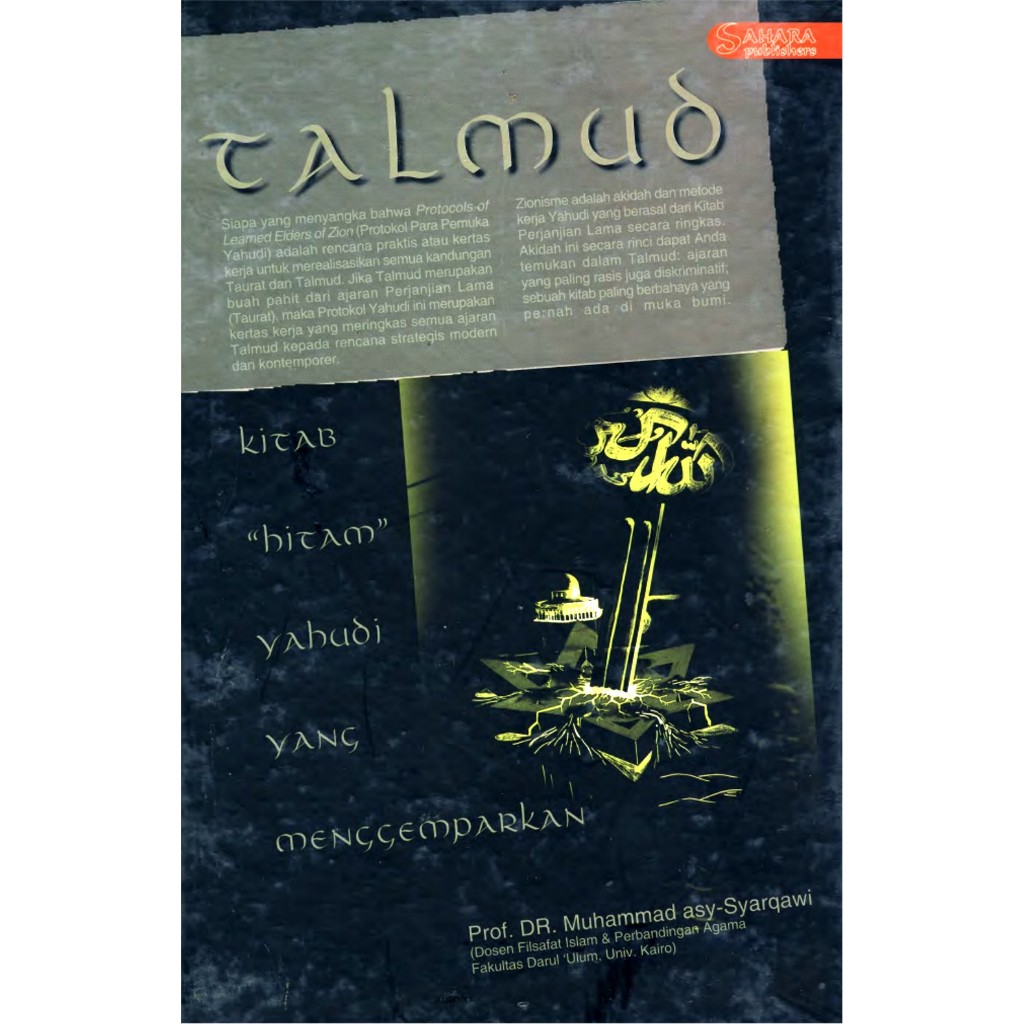 Talmud Kitab Hitam Yahudi Yang Menggemparkan (ebook) | Shopee Malaysia