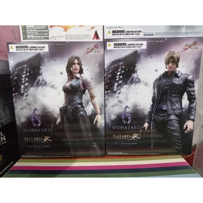 Play Art Kai Resident Evil 6 Leon Kennedy + Halena Harper | Shopee Malaysia
