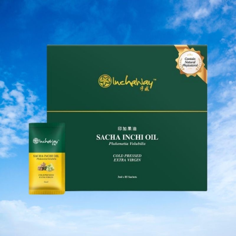 100％Original INCHAWAY宇威 Sacha Inchi Oil印加果油nbb Expiry 05/2026 (85 bags ...