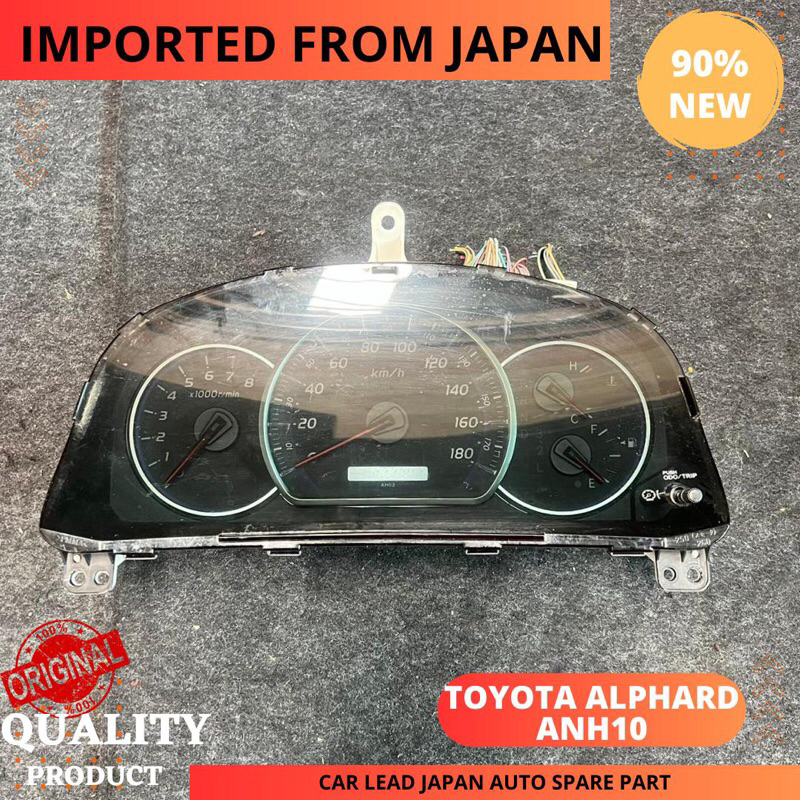 🇯🇵TOYOTA ALPHARD ANH10 METER IMPORTED FROM JAPAN USED | Shopee Malaysia