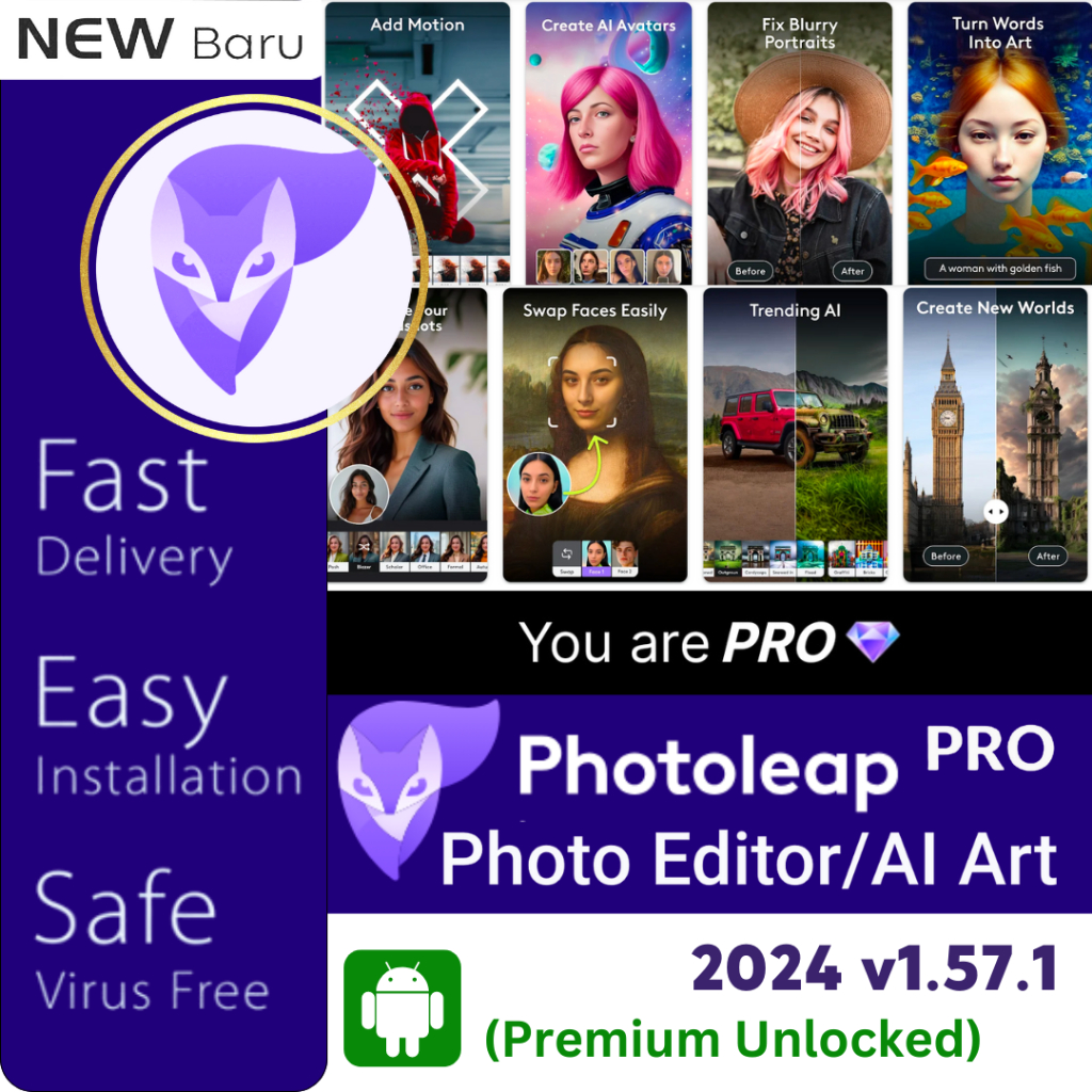 Photoleap: Photo Editor/AI Art 2024 v1.57.1 ( Premium All Features ...