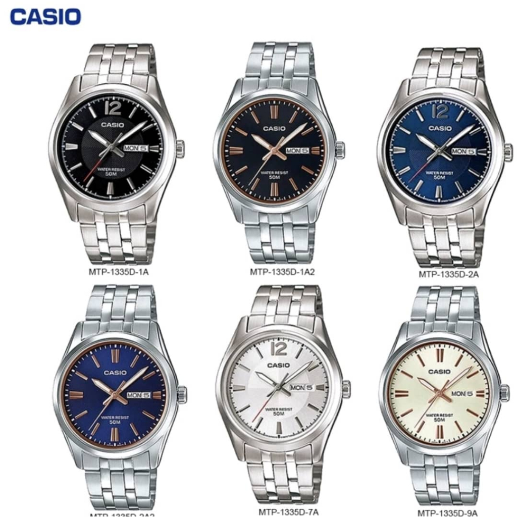 Casio Men Watch Mtp 1335d Shopee Malaysia
